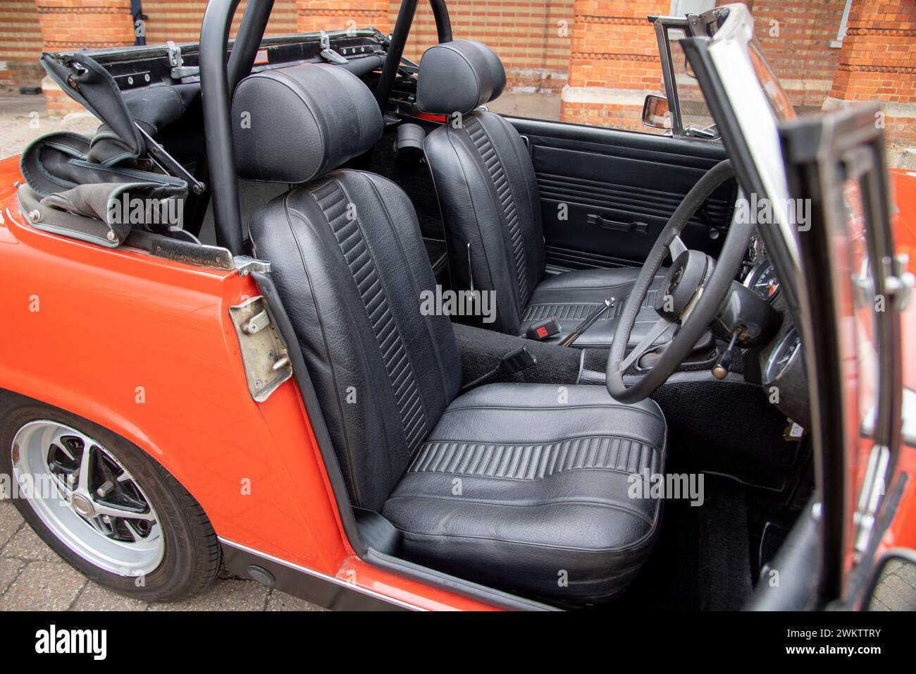 MG Midget classic British open top sports car Stock Photo - Alamy