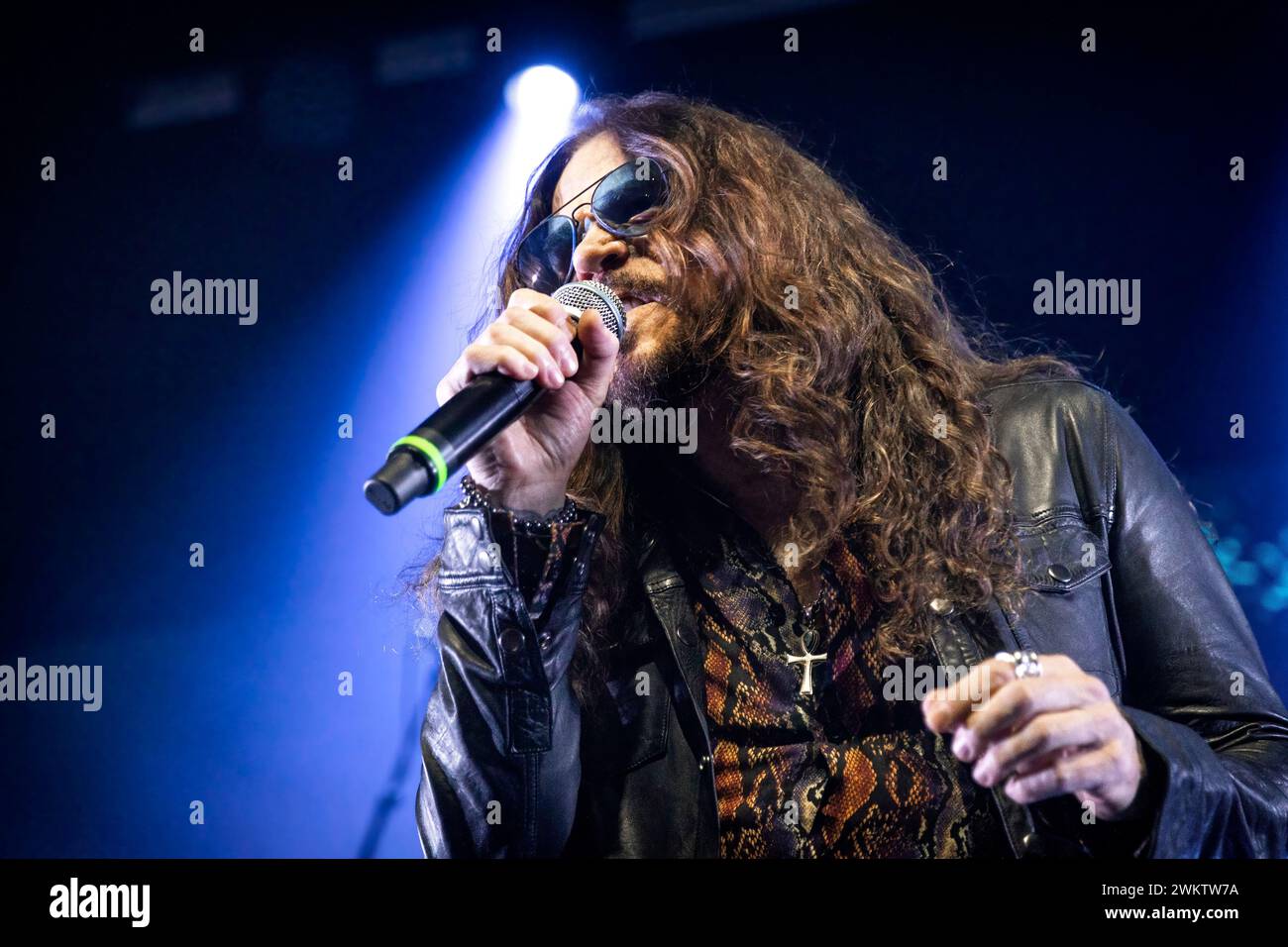 Oslo, Norway. 21st, February 2024. The Norwegian heavy metal band TNT ...