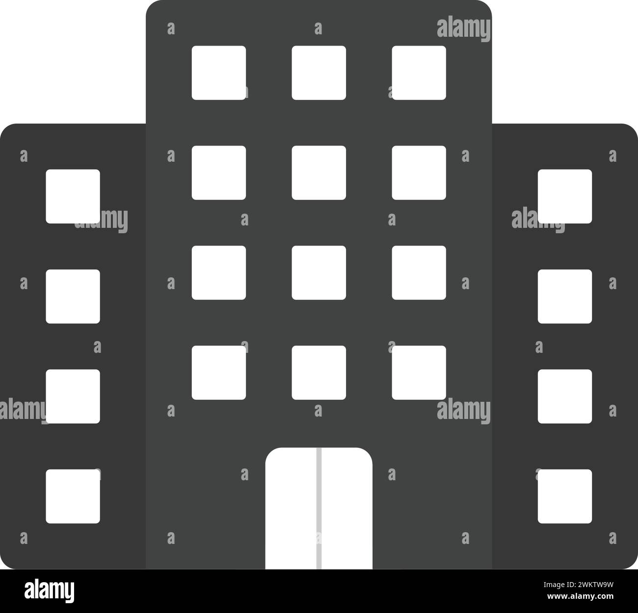 Office Building icon vector image Stock Vector Image & Art - Alamy