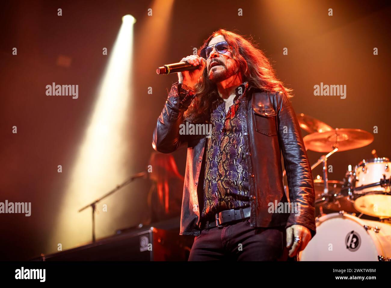 Oslo, Norway. 21st, February 2024. The Norwegian heavy metal band TNT ...