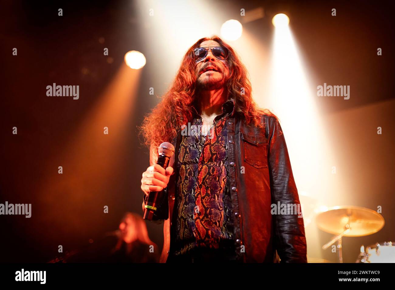 Oslo, Norway. 21st, February 2024. The Norwegian heavy metal band TNT ...