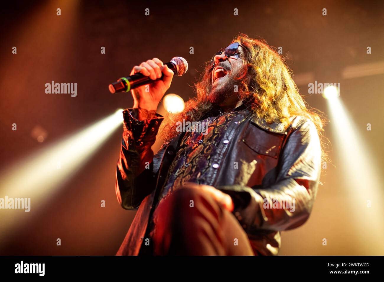 Oslo, Norway. 21st, February 2024. The Norwegian heavy metal band TNT ...