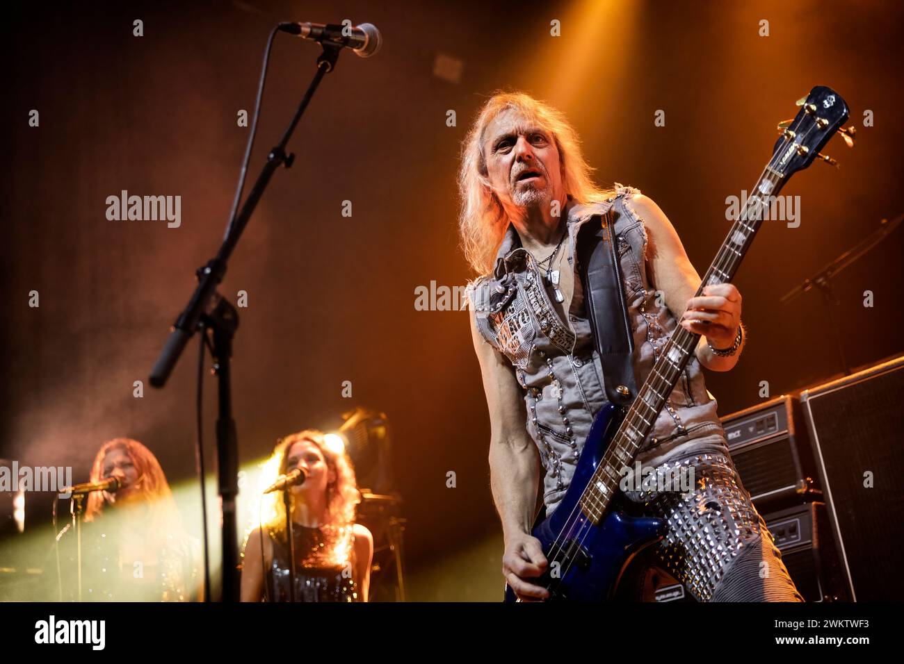 Oslo, Norway. 21st, February 2024. The Norwegian heavy metal band TNT ...