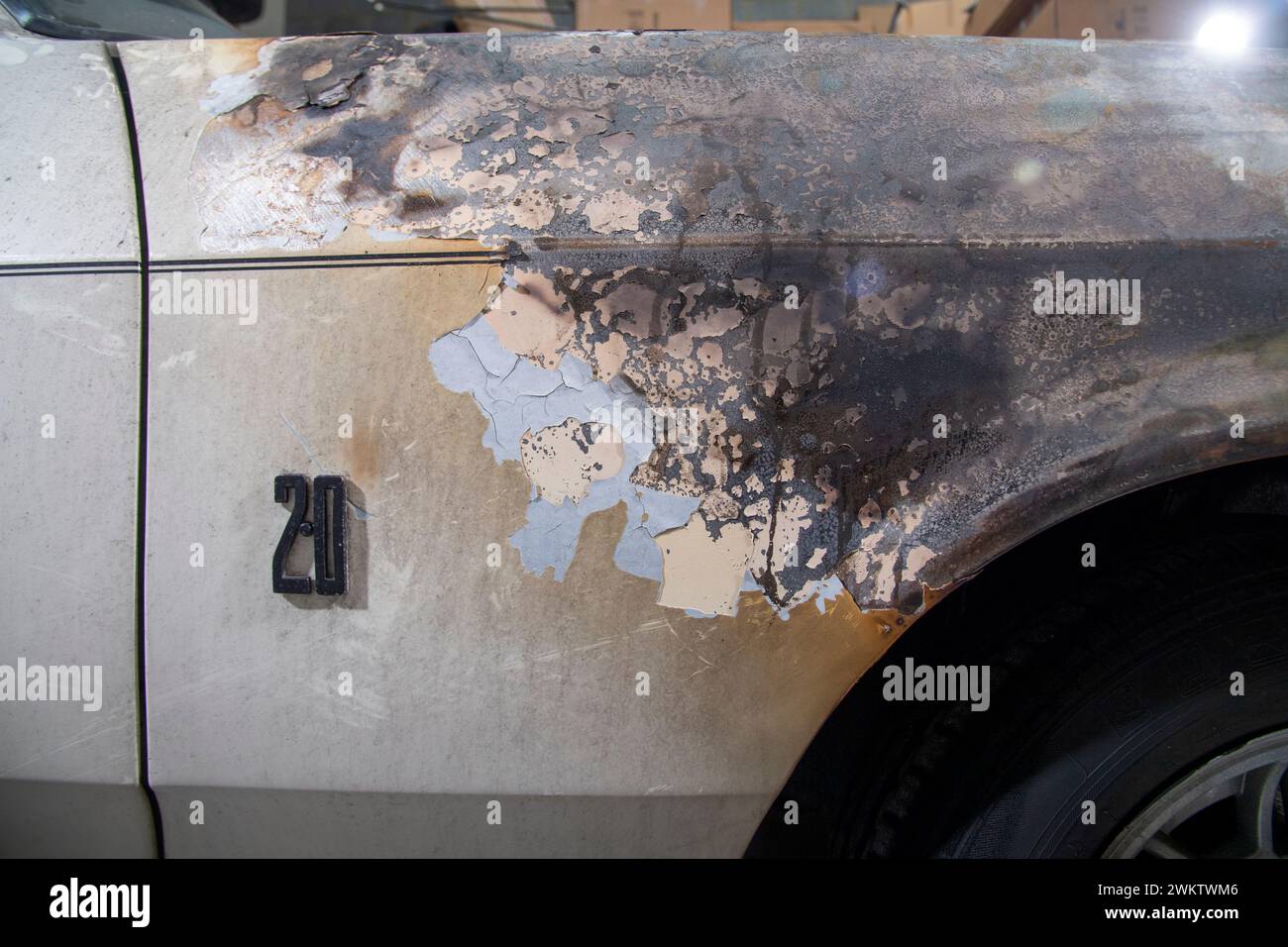 The Ford Capri 2.0 from the TV show Minder, which was almost destroyed ...