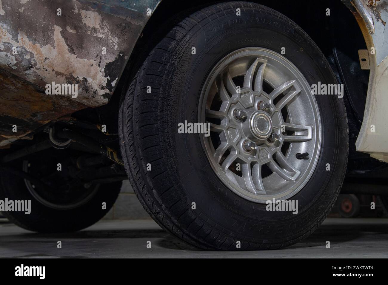 The Ford Capri 2.0 from the TV show Minder, which was almost destroyed ...