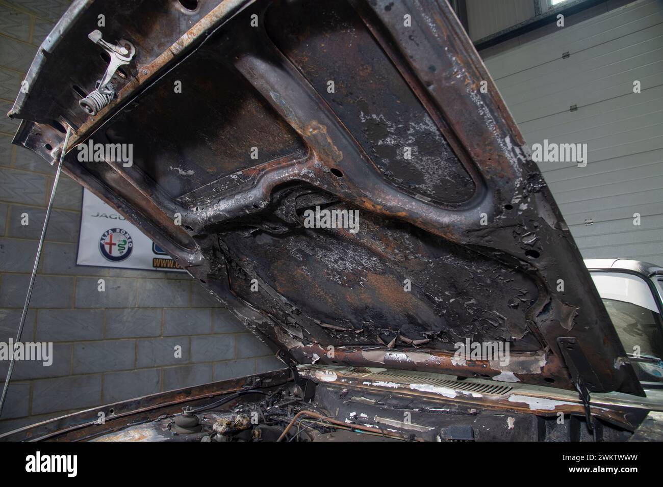 The Ford Capri 2.0 from the TV show Minder, which was almost destroyed ...