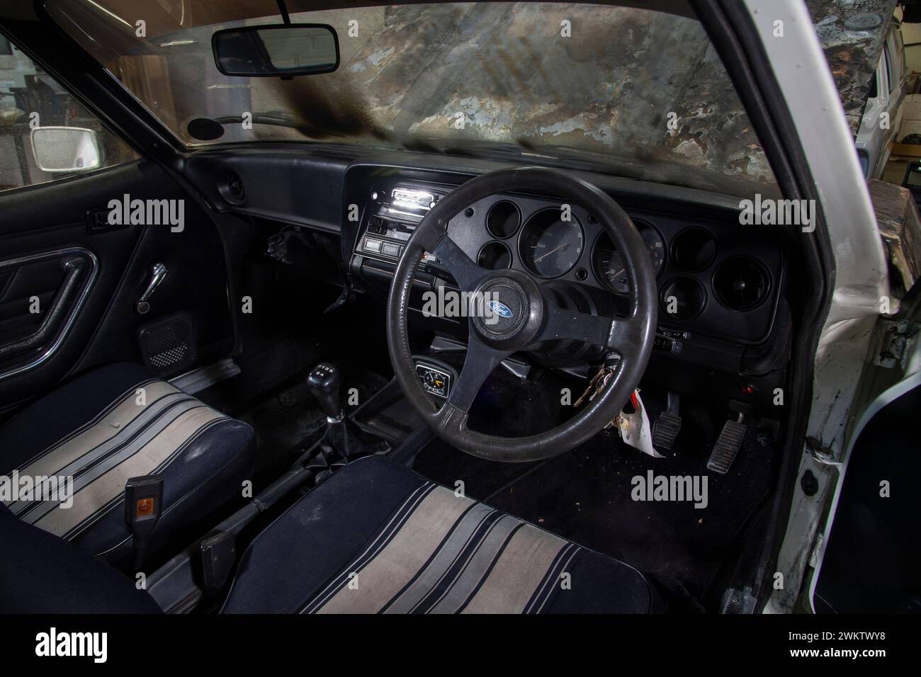 The Ford Capri 2.0 from the TV show Minder, which was almost destroyed ...