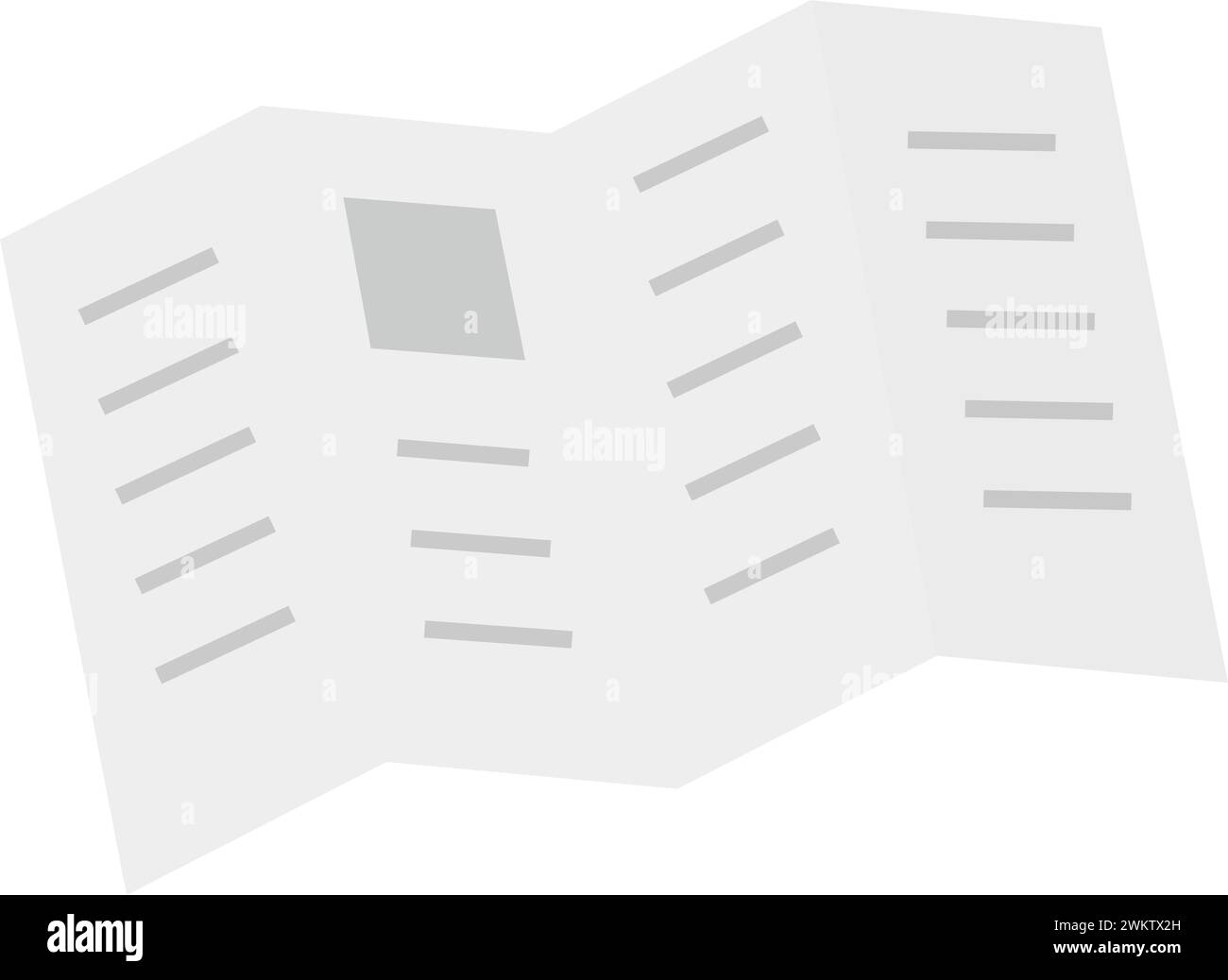 Pamphlet icon Cut Out Stock Images & Pictures - Alamy