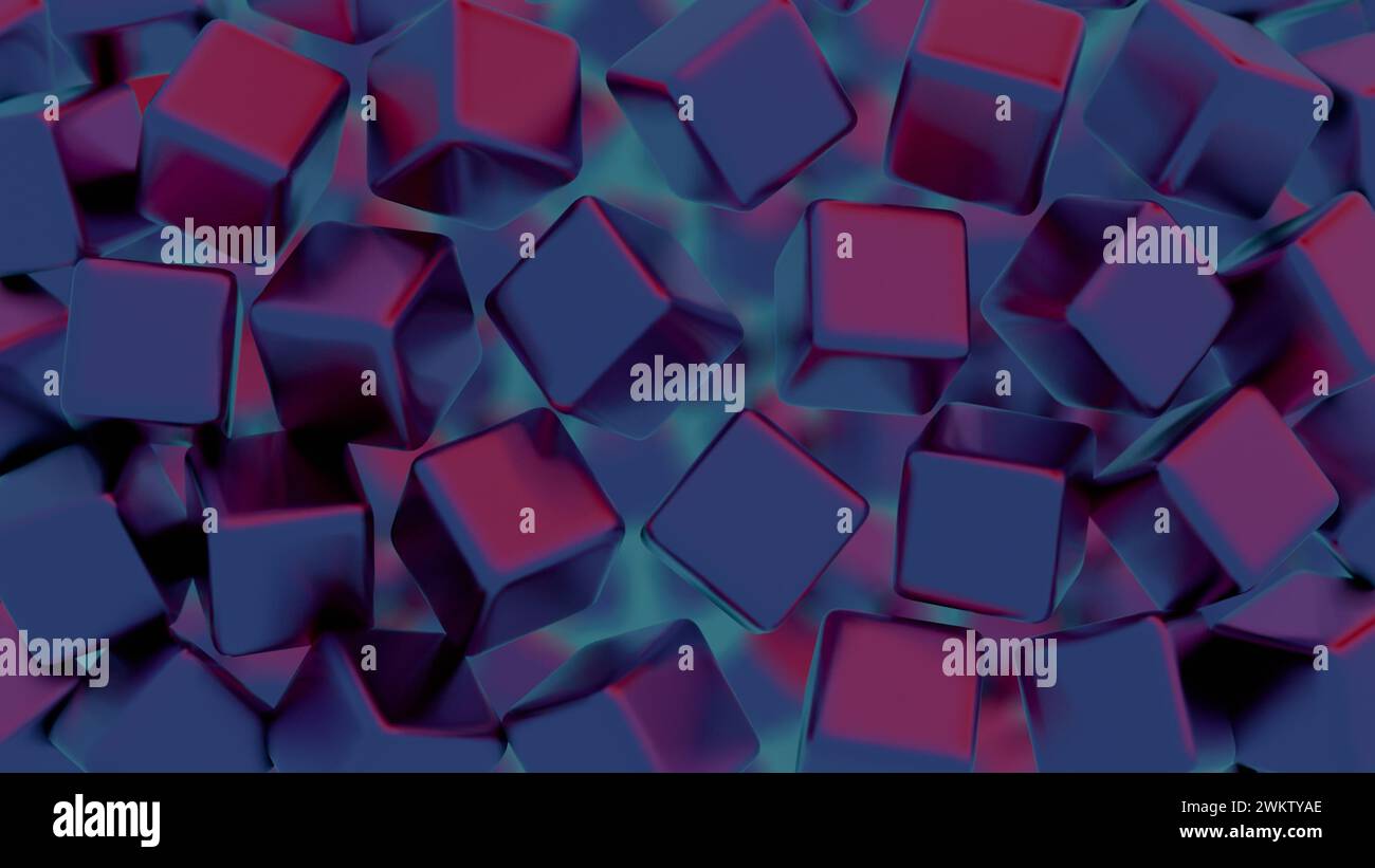 3d line shapes hi-res stock photography and images - Alamy