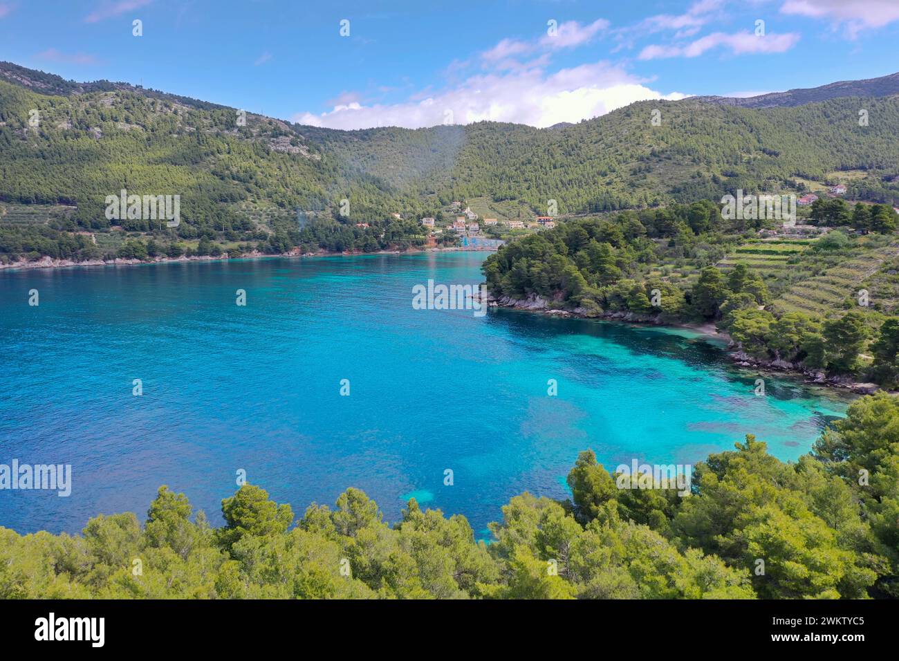 Halbinsel Pelješac, Peljesac, Nähe der Ortschaft Žuljana, Zuljana, im ...