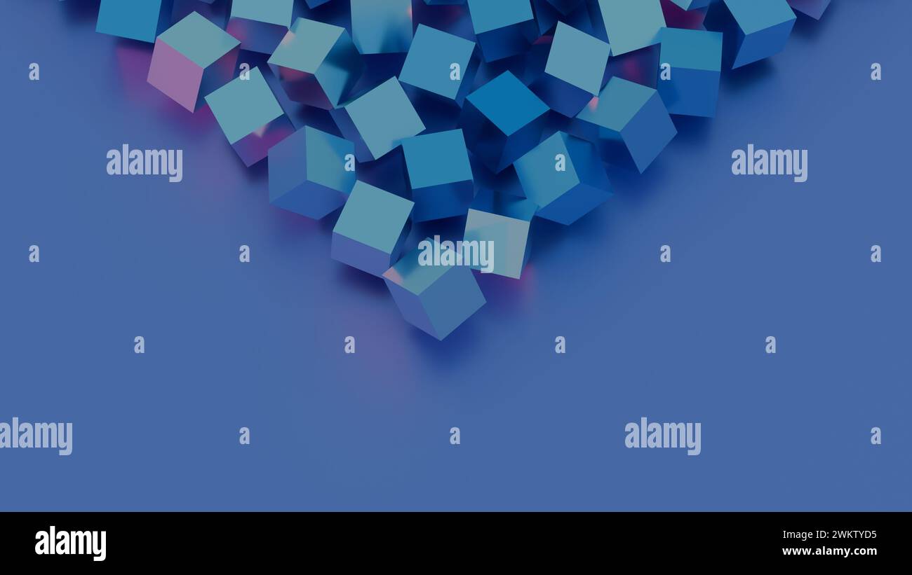 The crystalline structure of a nanomaterial, resembling a kaleidoscope of colors under ...