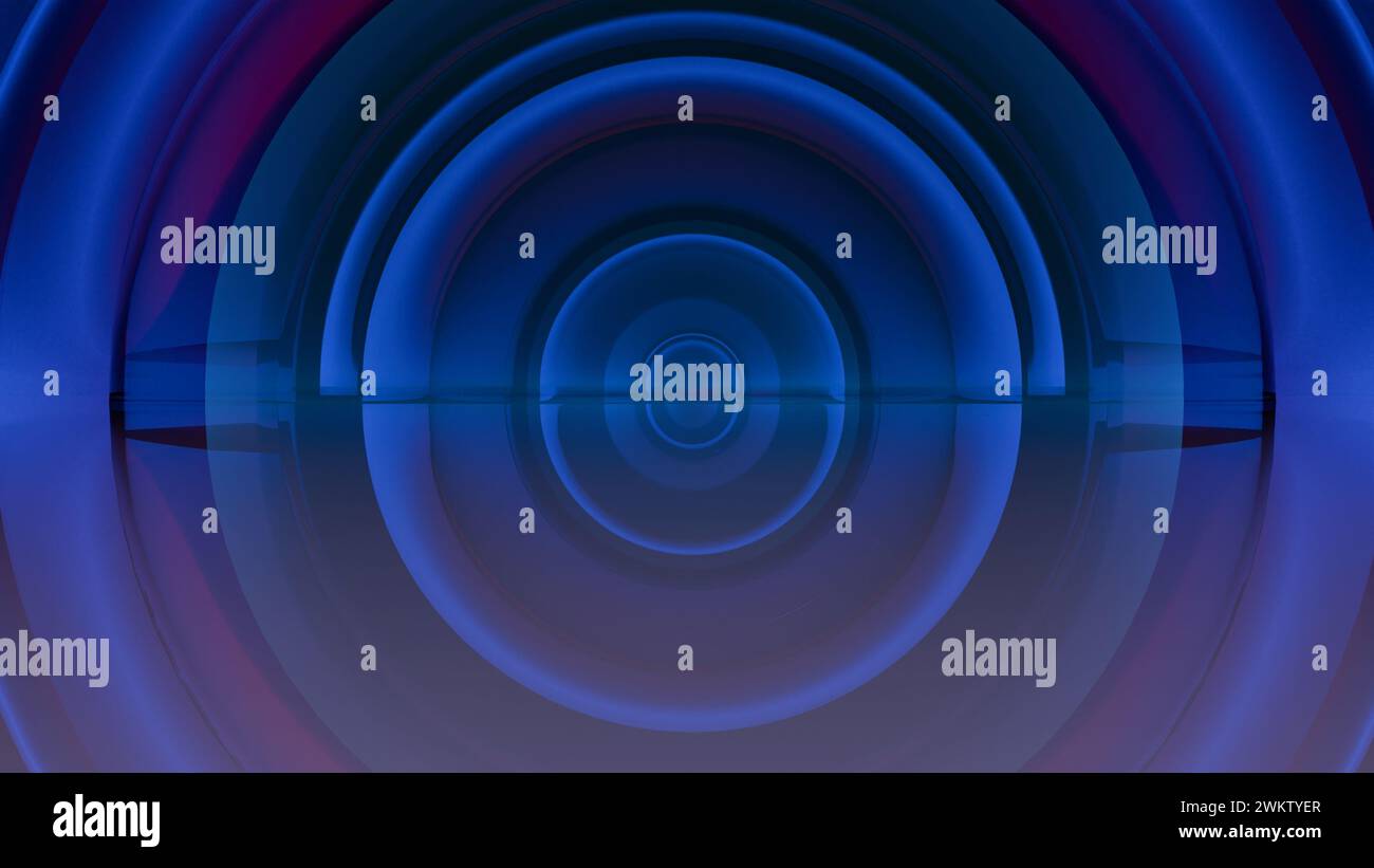 A close-up of a camera lens with multi-colored light painting effects ...