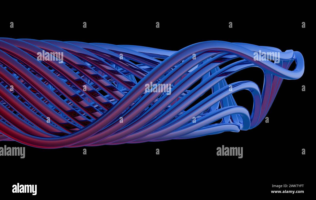 lines and geometric shapes in vibrant colors, creating a visually ...