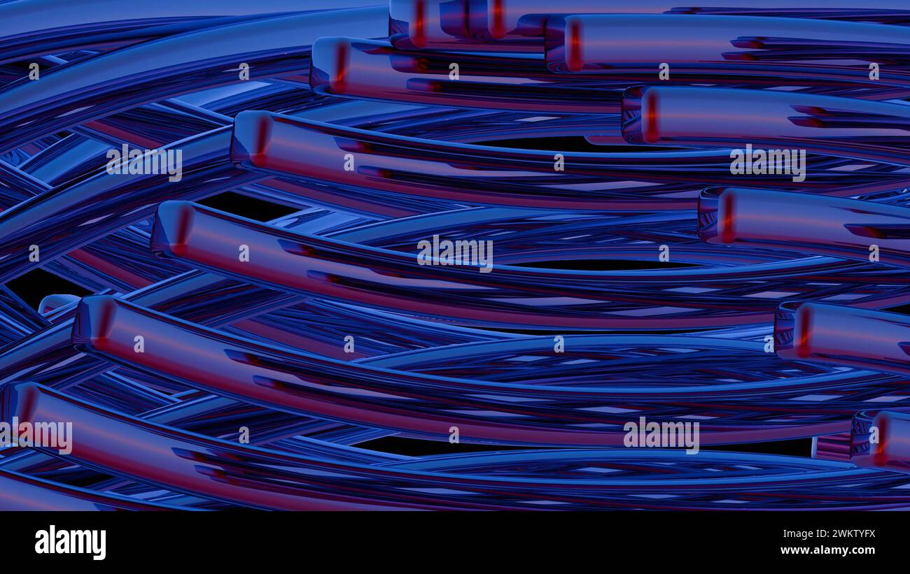 lines and geometric shapes in vibrant colors, creating a visually ...