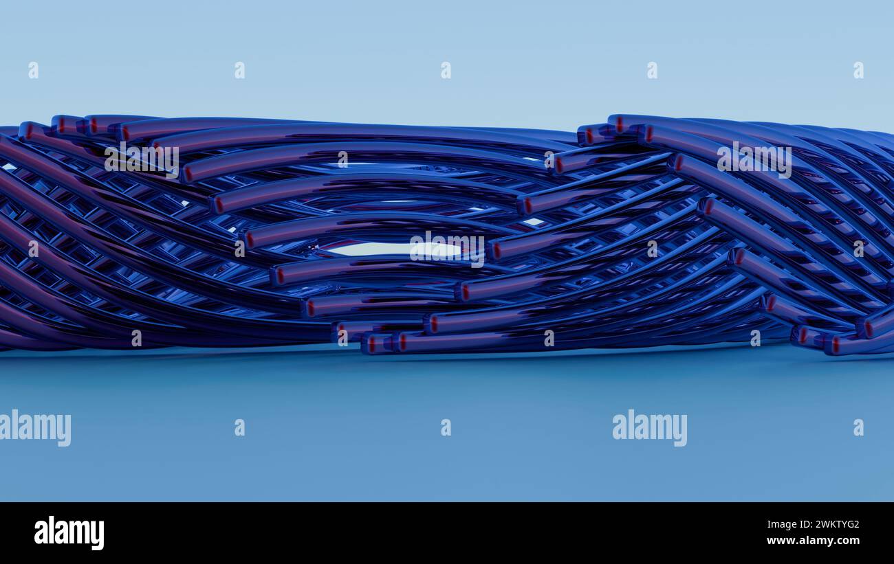 lines and geometric shapes in vibrant colors, creating a visually ...