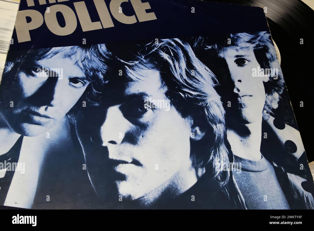 Viersen Germany January 9 2024 Closeup Of British Band The Police