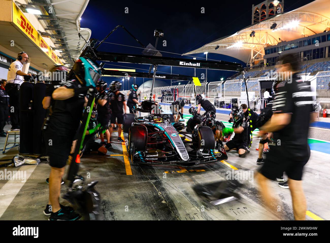 HAMILTON Lewis (gbr), Mercedes AMG F1 Team W15, portrait during the ...
