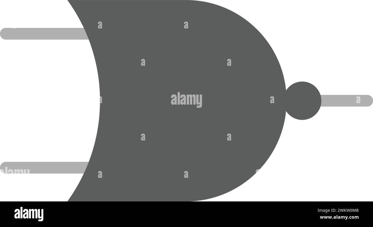 Nand gate Stock Vector Images - Alamy