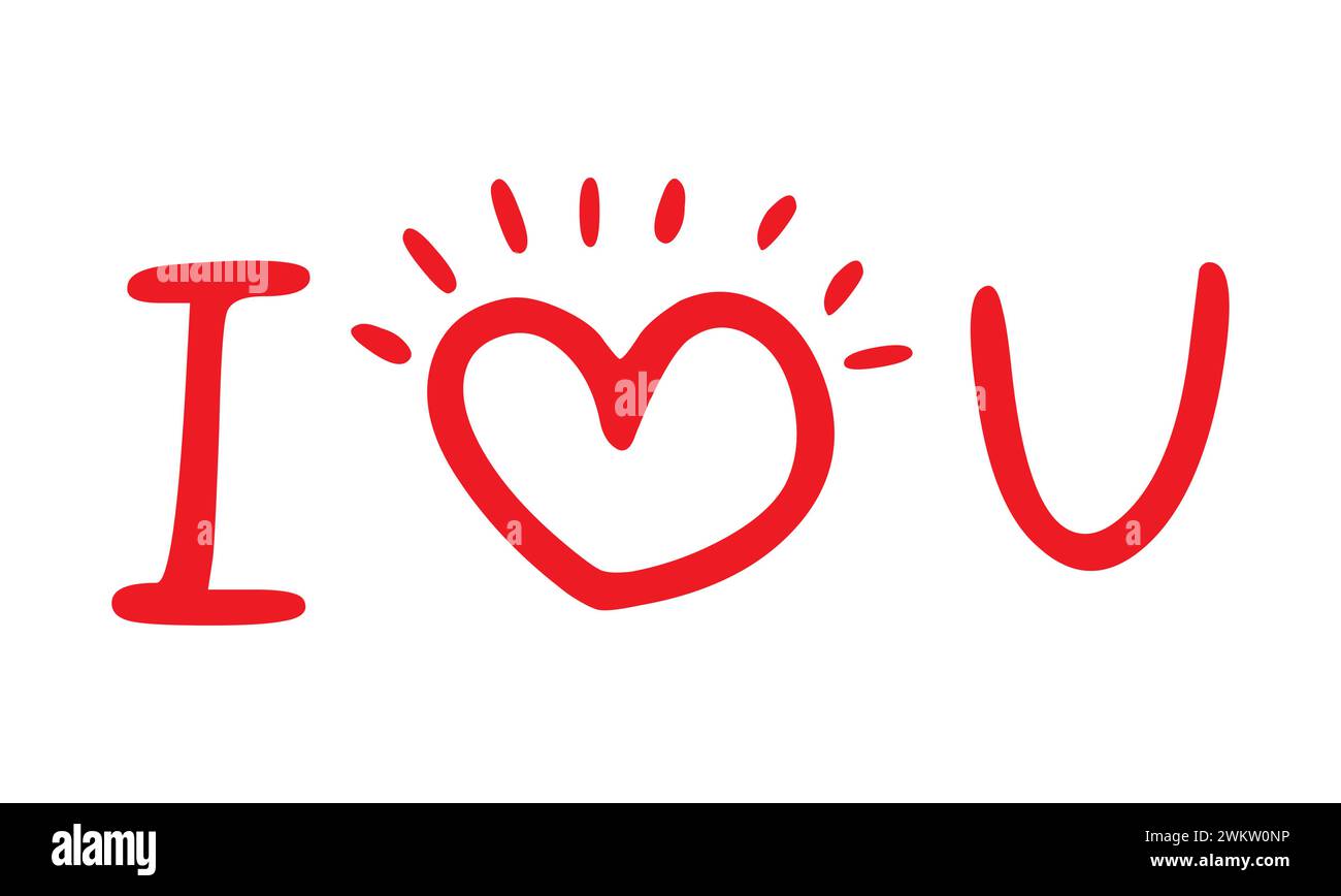 Affection feeling Stock Vector Images - Alamy