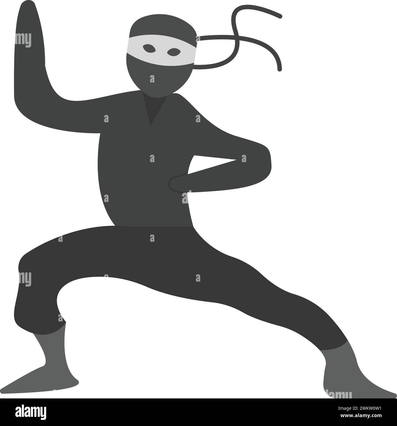 Ninjutsu icon vector image Stock Vector Image & Art - Alamy