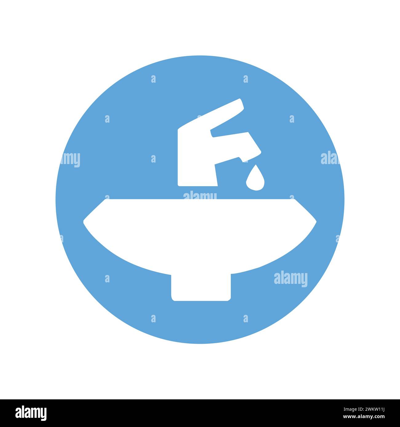 Sink Washbasin Icon Vector Illustration Stock Vector Image & Art - Alamy