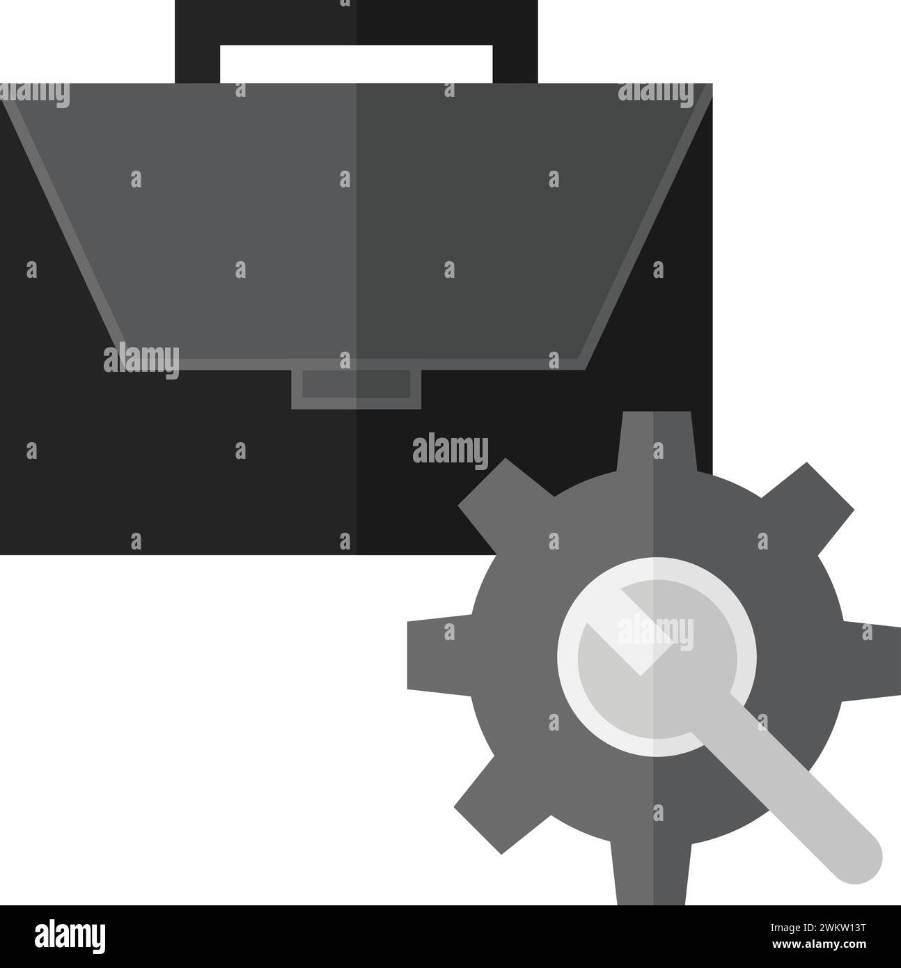 Portfolio Management icon vector image Stock Vector Image & Art - Alamy