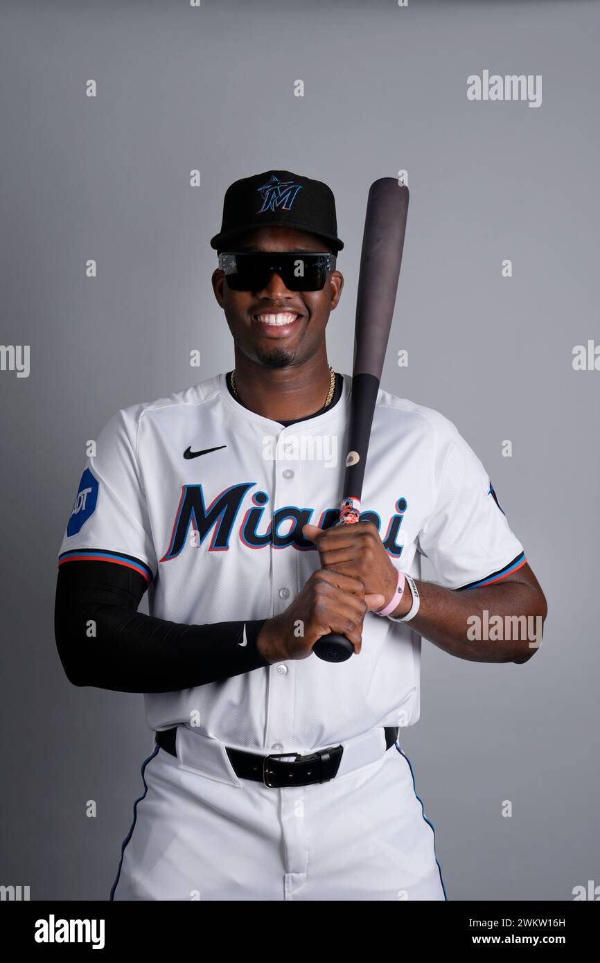 This is a 2024 photo of Jesus Sanchez of the Miami Marlins baseball ...
