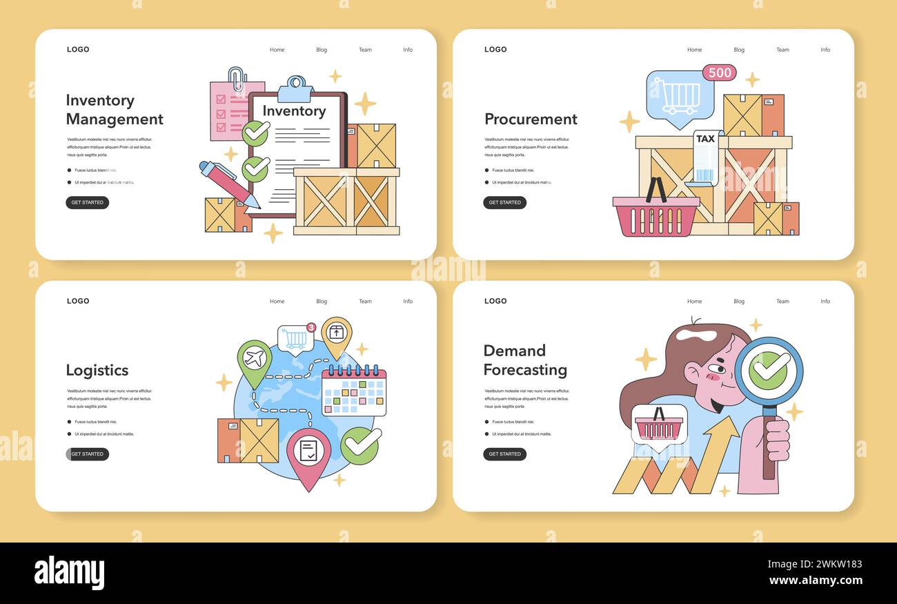 Supply chain optimization suite. Organized inventory management, global ... Supply chain optimization suite. Organized inventory management, global ...