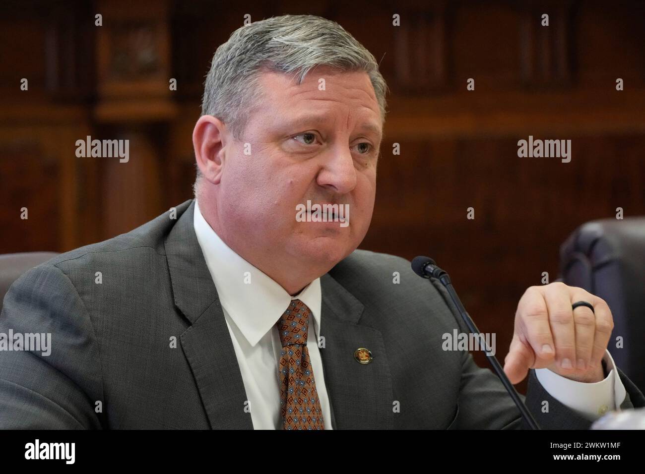 Mississippi State Senate Education Committee Chairman Dennis DeBar Jr ...