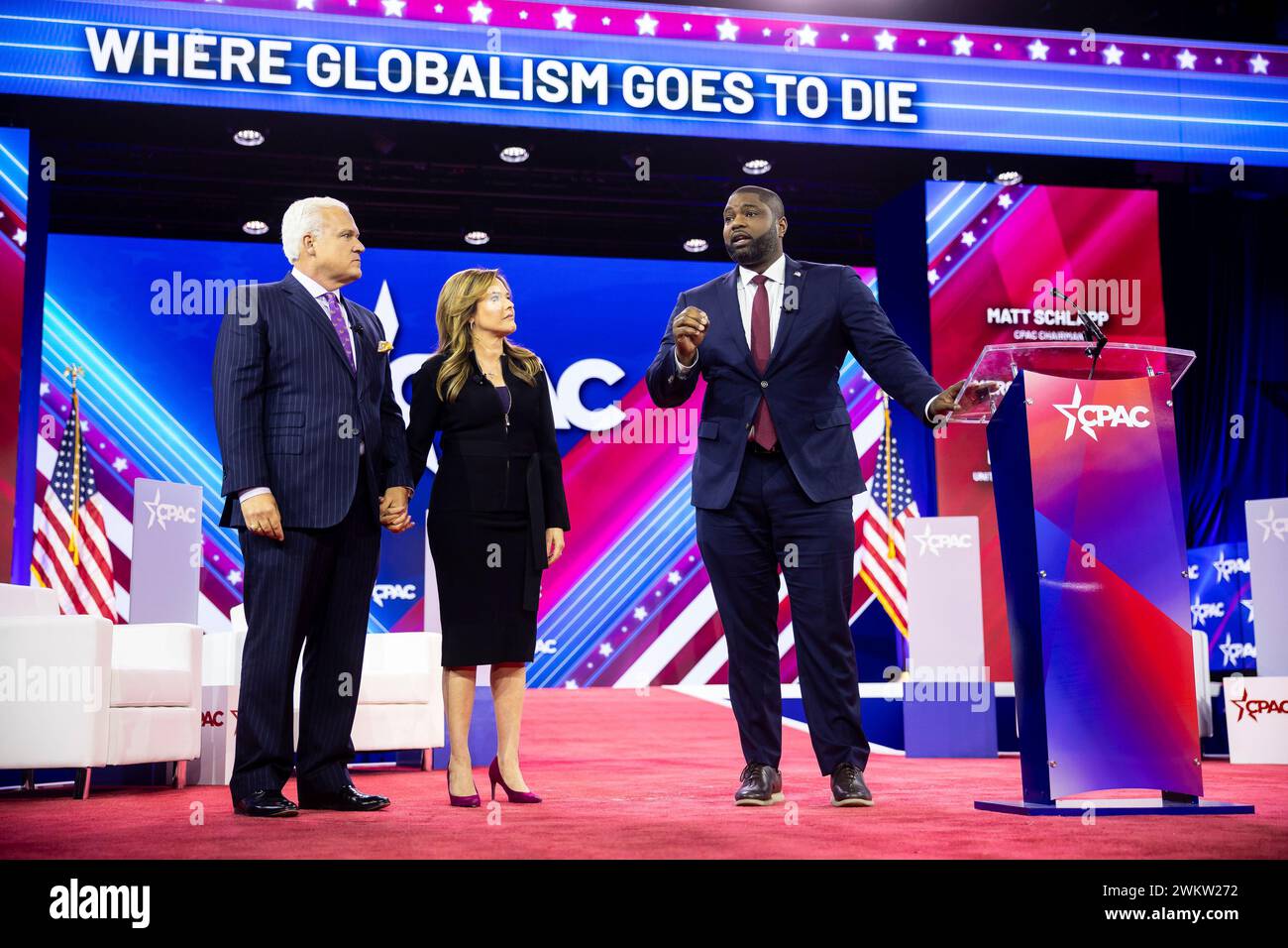 From left, Conservative Political Action Conference (CPAC) Chair Matt ...