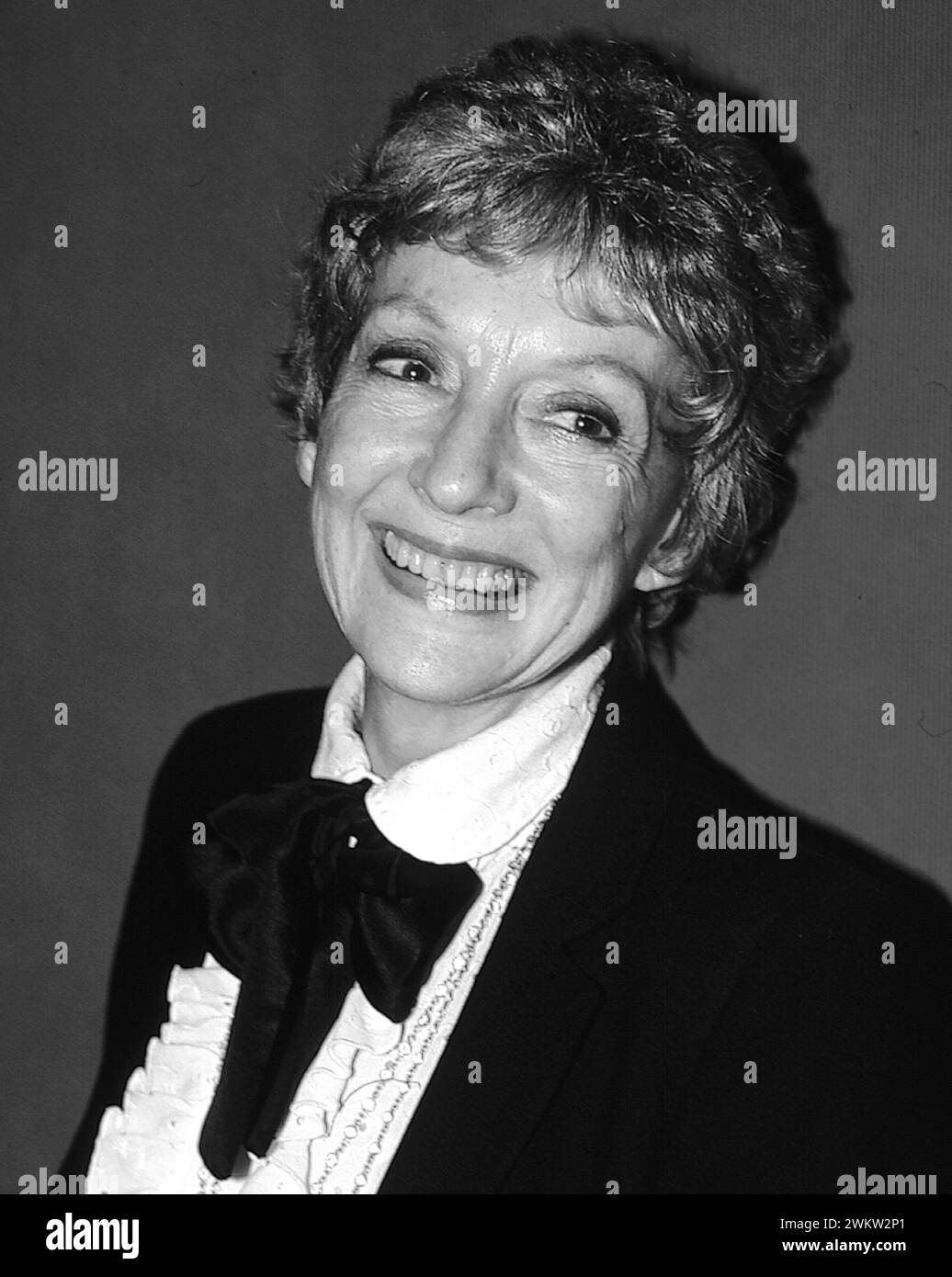Evelyn Keyes in New York City. July 1984 Credit: Walter McBride ...