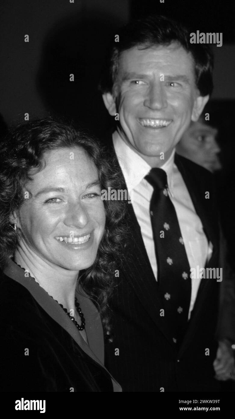 Carole King and Gary Hart attend a Gary Hart Campaign Rally on May 1 ...