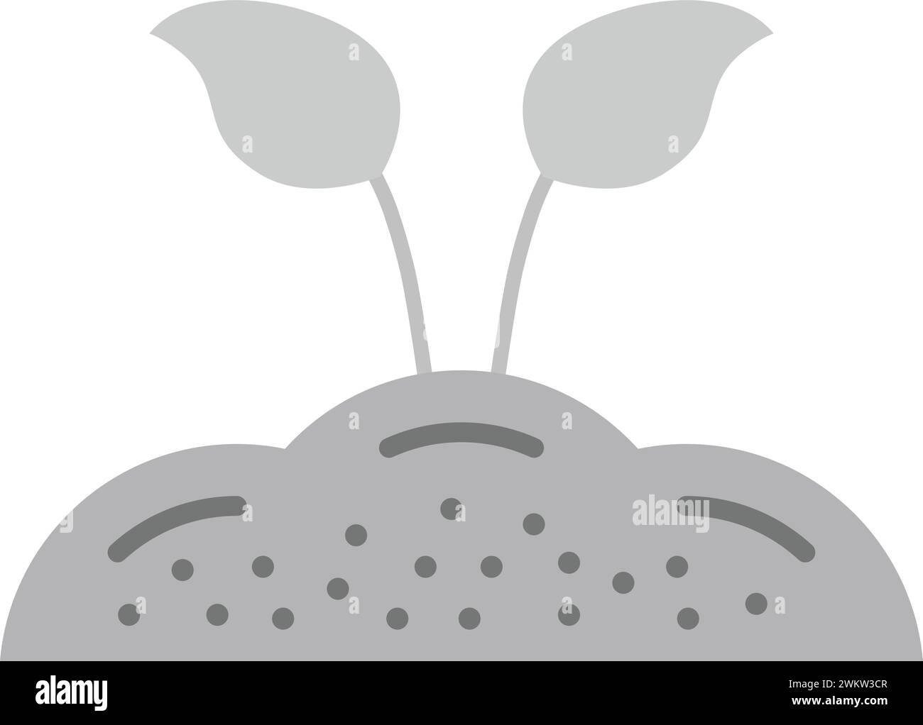 Seedling icon vector image Stock Vector Image & Art - Alamy