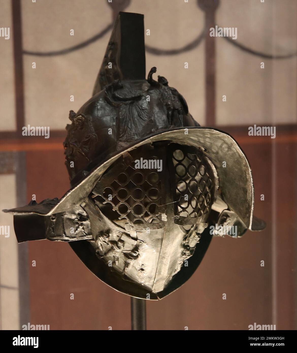 Gladiator helmet hi-res stock photography and images - Alamy