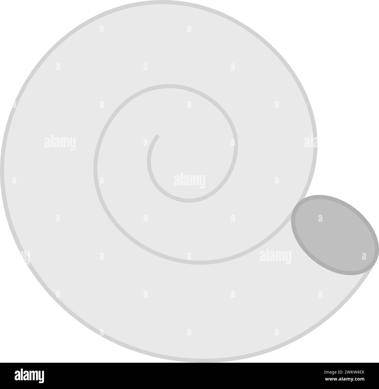 Spiral Shell icon vector image Stock Vector Image & Art - Alamy