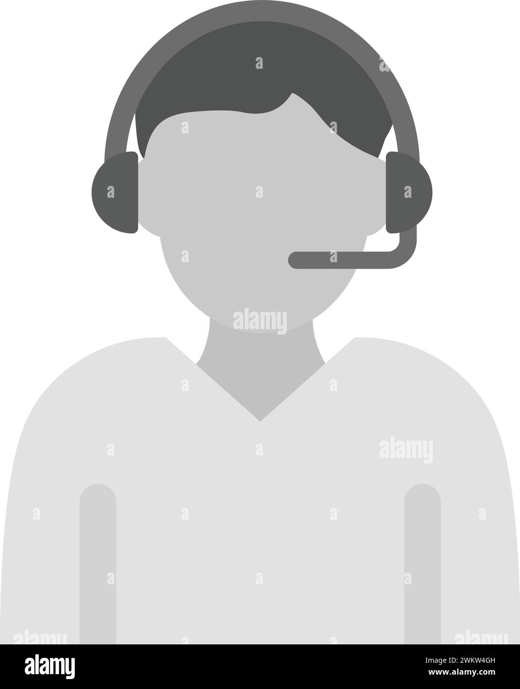 Support Agent icon vector image Stock Vector Image & Art - Alamy