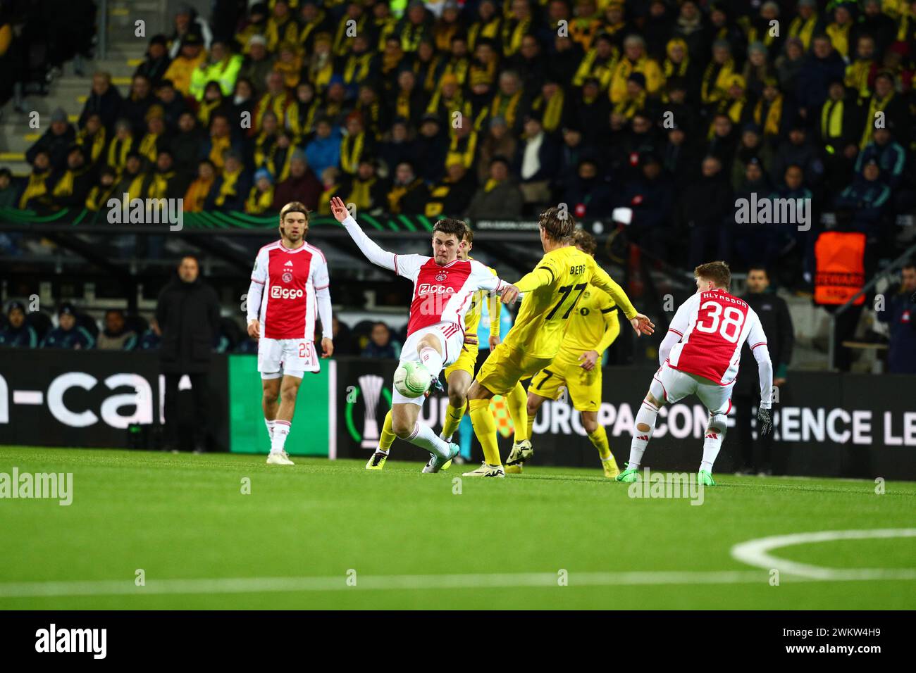 Bodø 20240222.Europa Conference League football match between Bodø ...