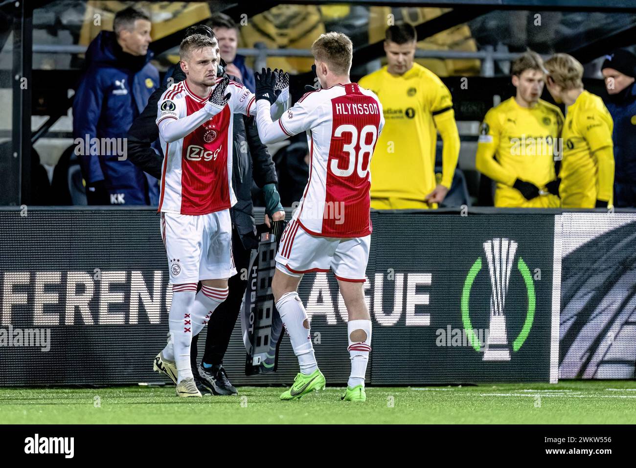 BODO, Norway. 22nd Feb, 2024. football, Conference League Play-off 2nd ...