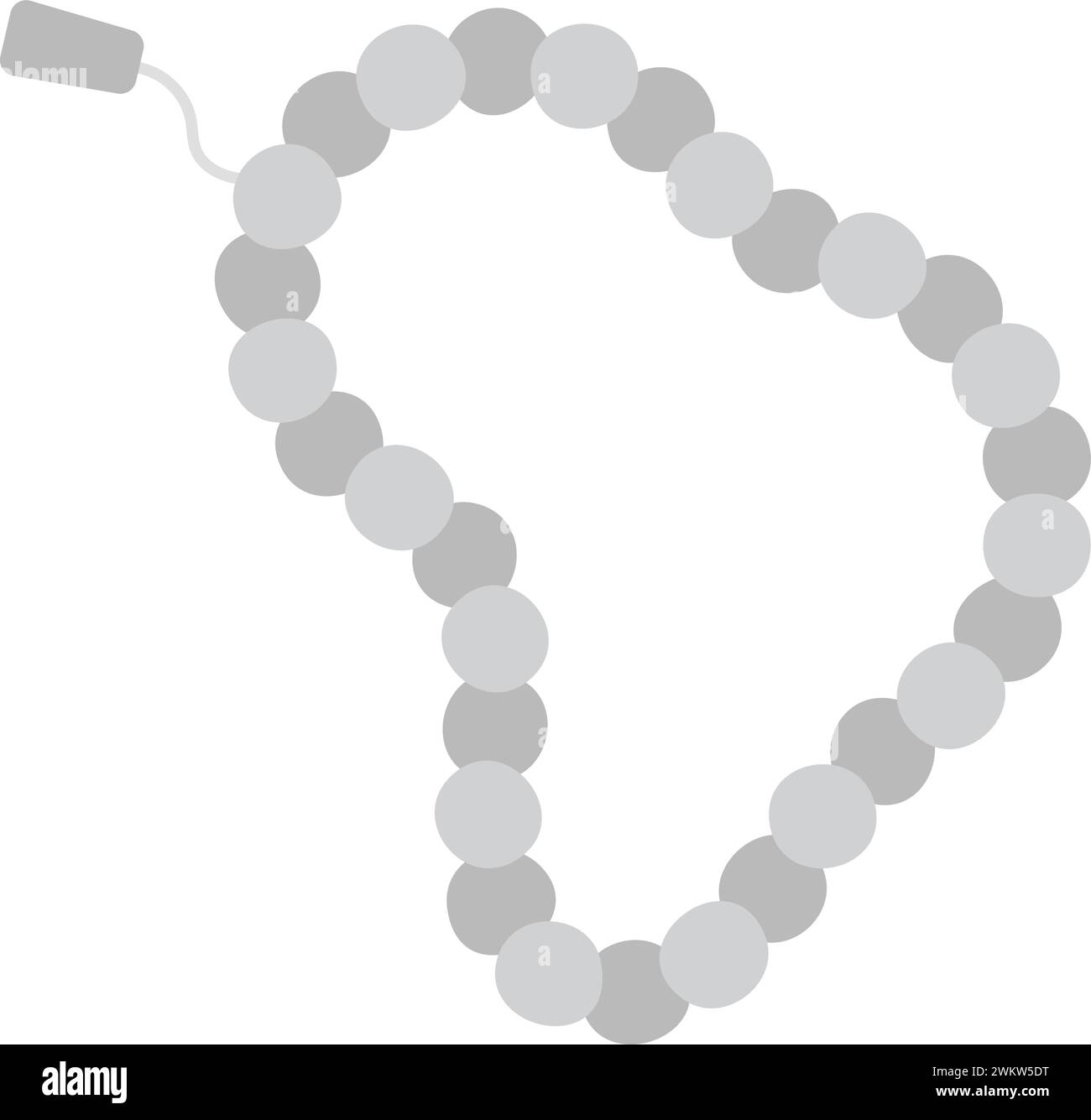 Prayer Beads icon vector image Stock Vector Image & Art - Alamy