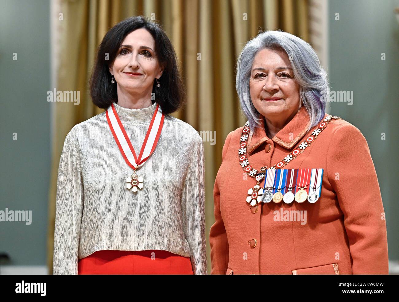 Ottawa, Can. 22nd Feb, 2024. Sara Seager of Toronto and Cambridge, Mass ...