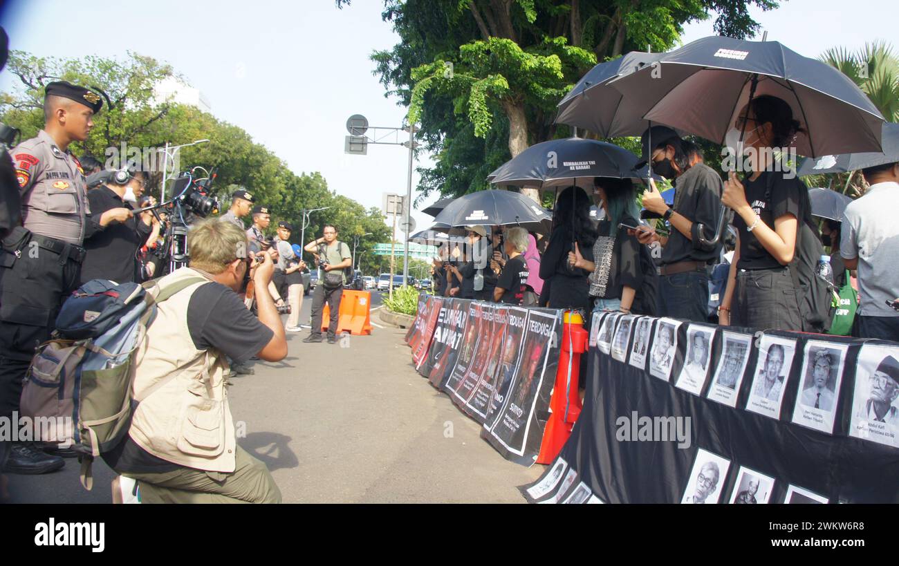 February 22, 2024, Jakarta, Jakarta, indonesia: The 806th Thursday ...