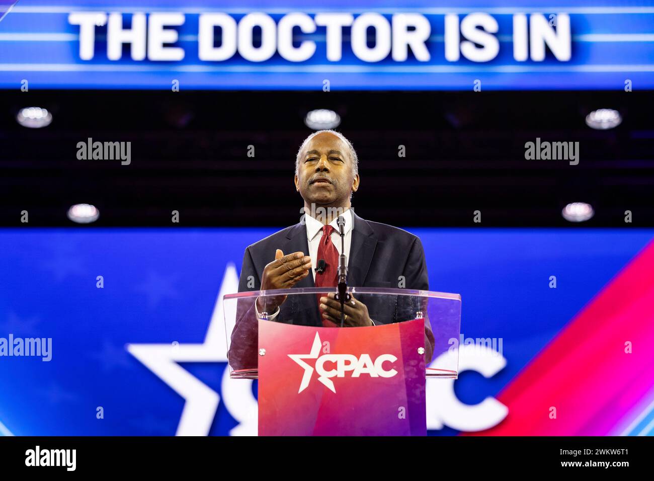 Former Secretary of Housing and Urban Development Ben Carson speaks ...