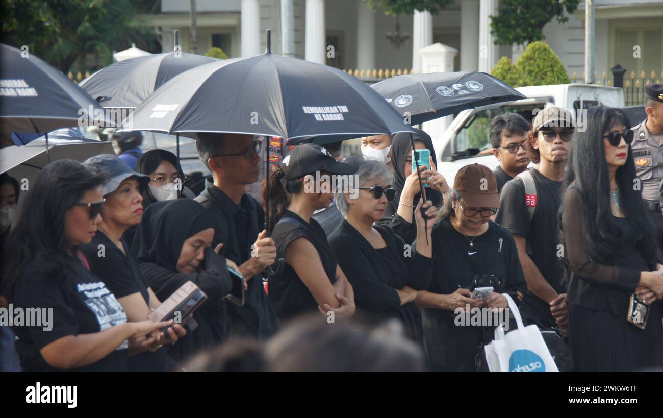 February 22, 2024, Jakarta, Jakarta, indonesia: The 806th Thursday ...