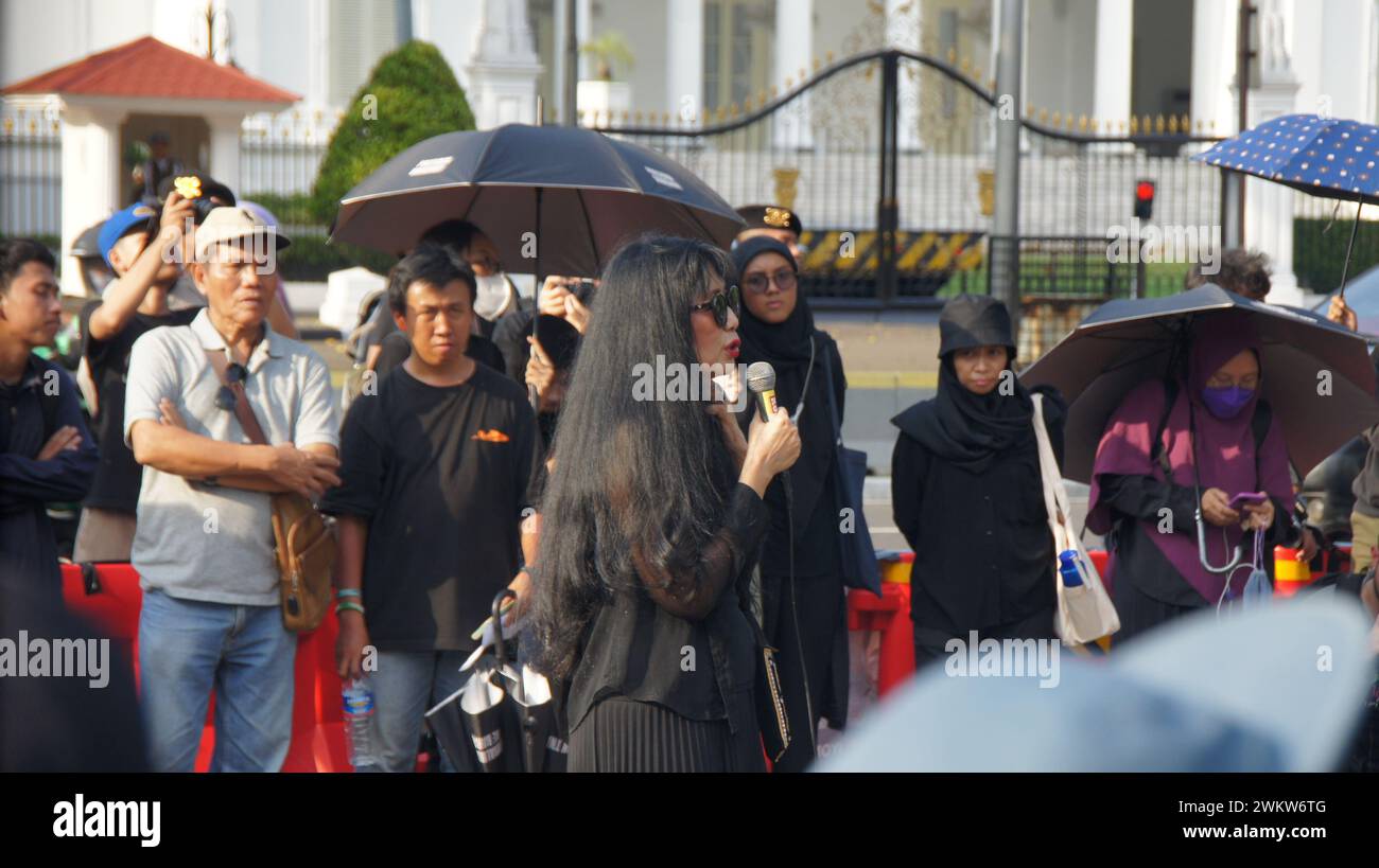 February 22, 2024, Jakarta, Jakarta, indonesia: The 806th Thursday ...