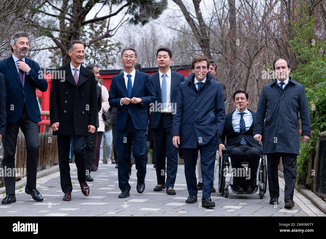 Madrid 2024: Panda Ceremony at Madrid Zoo Jose Luis Martinez Almeida R ...