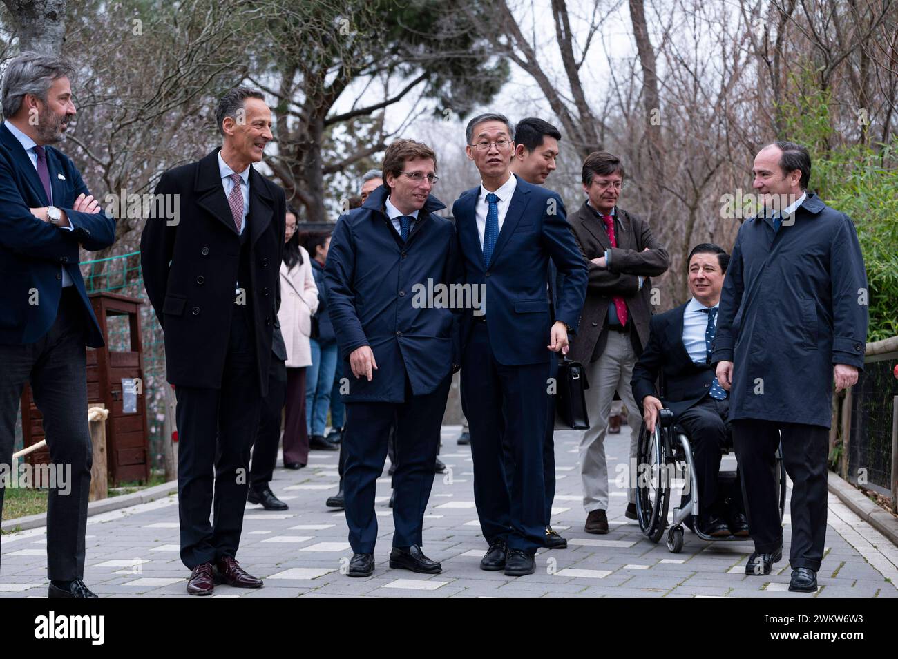 Madrid 2024: Panda Ceremony at Madrid Zoo Jose Luis Martinez Almeida R ...