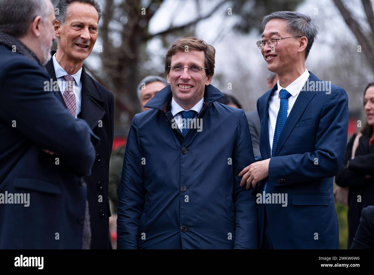 Madrid 2024: Panda Ceremony at Madrid Zoo Jose Luis Martinez Almeida C ...