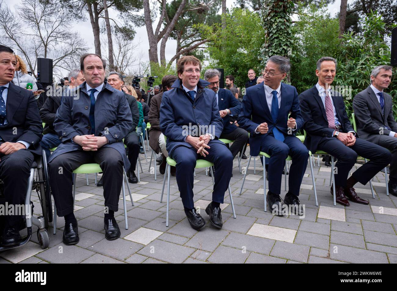 Madrid 2024: Panda Ceremony at Madrid Zoo Jose Luis Martinez Almeida L ...