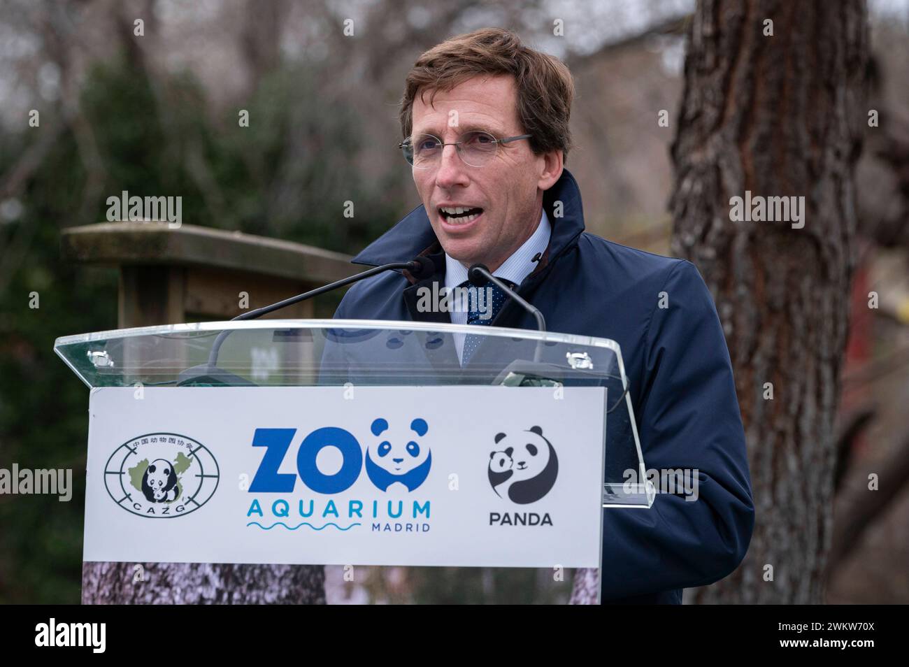 Madrid 2024: Panda Ceremony at Madrid Zoo Jose Luis Martinez Almeida ...