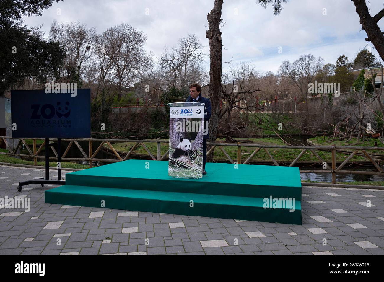 Madrid 2024: Panda Ceremony at Madrid Zoo Jose Luis Martinez Almeida ...
